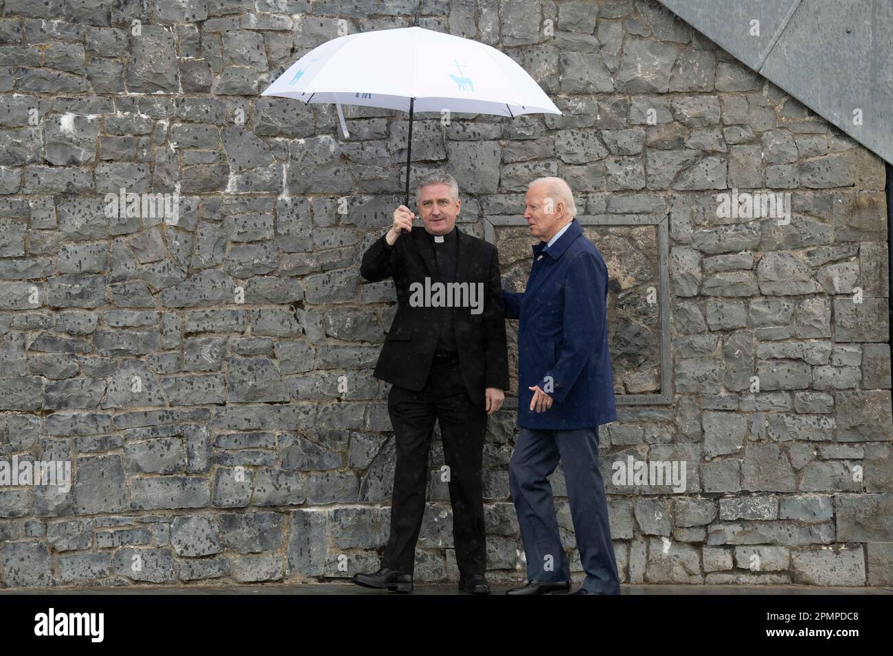 Handout photo issued by Government of Ireland of US President Joe Biden ...
