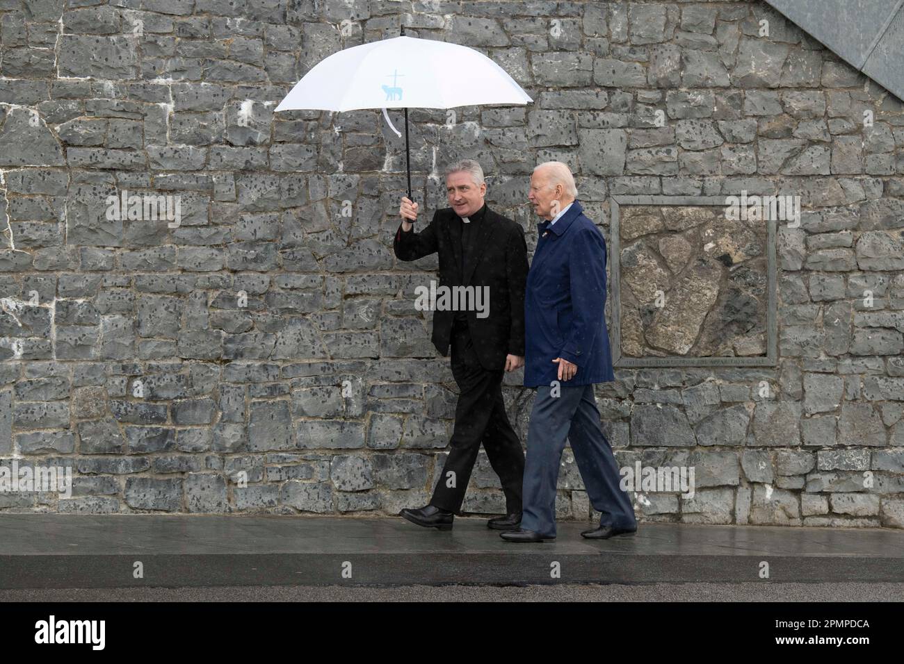 Handout photo issued by Government of Ireland of US President Joe Biden ...