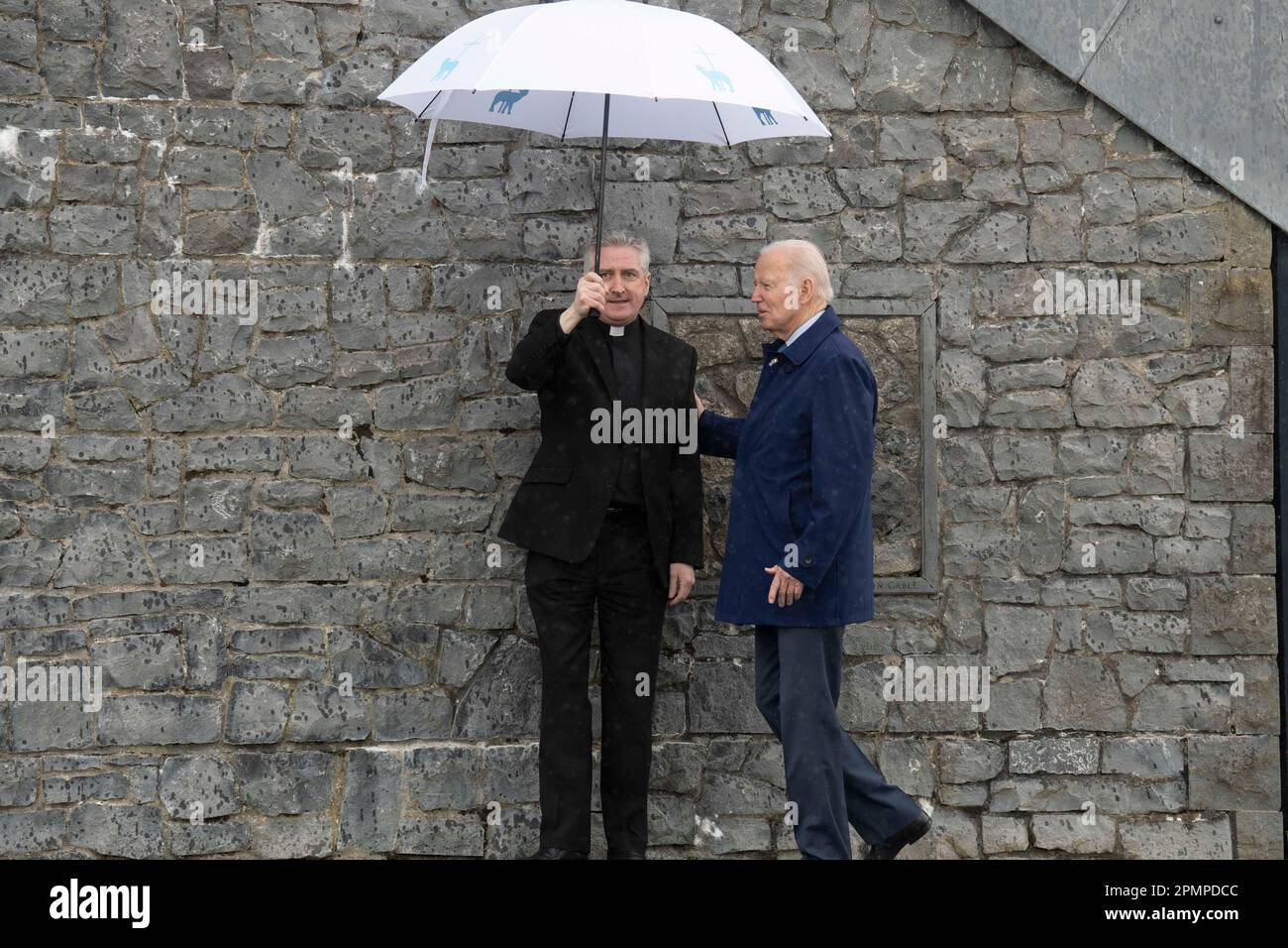 Handout photo issued by Government of Ireland of US President Joe Biden ...