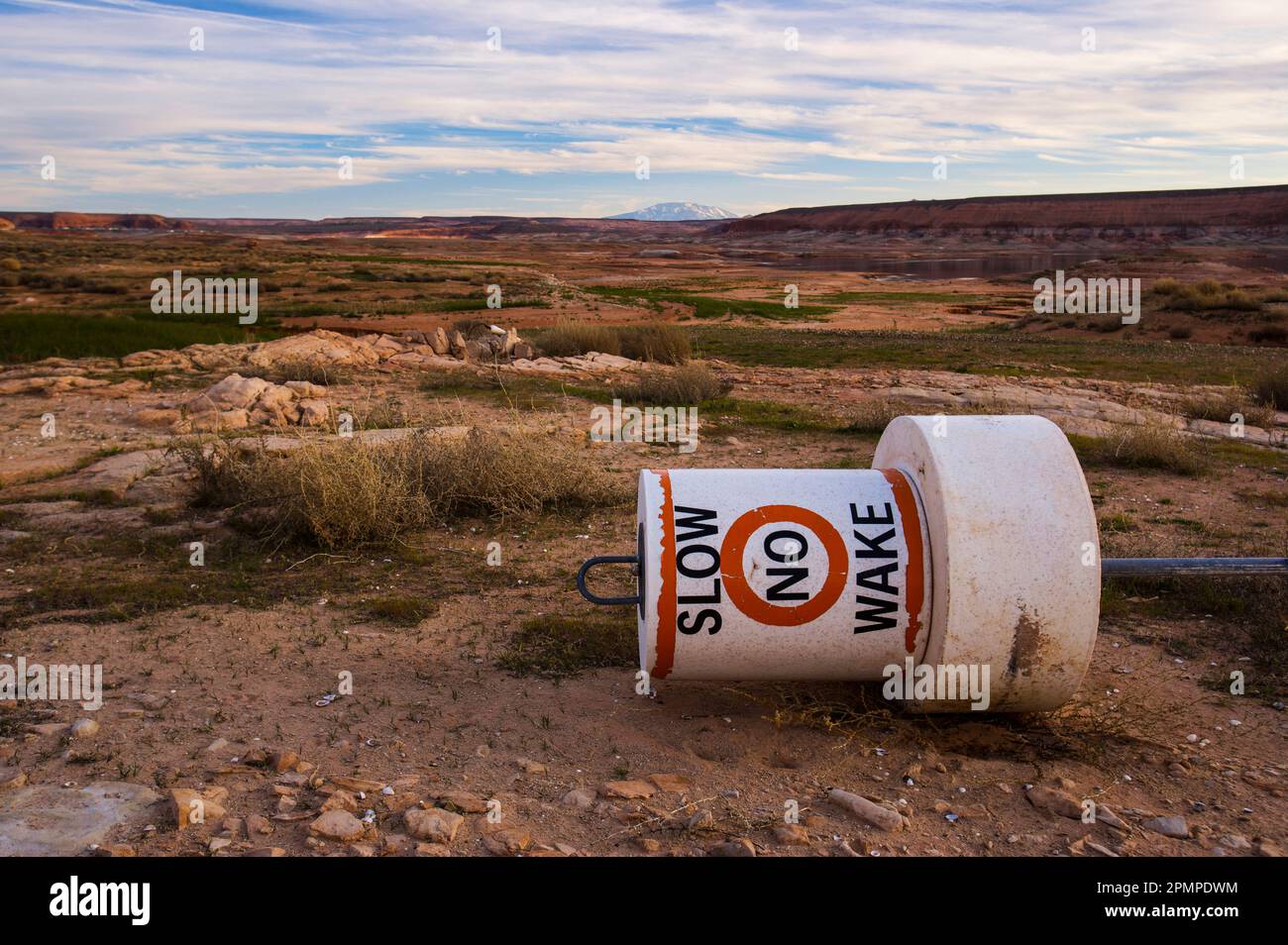 Low water in Lake Powell near the Bullfrog marina, Glen Canyon National ...