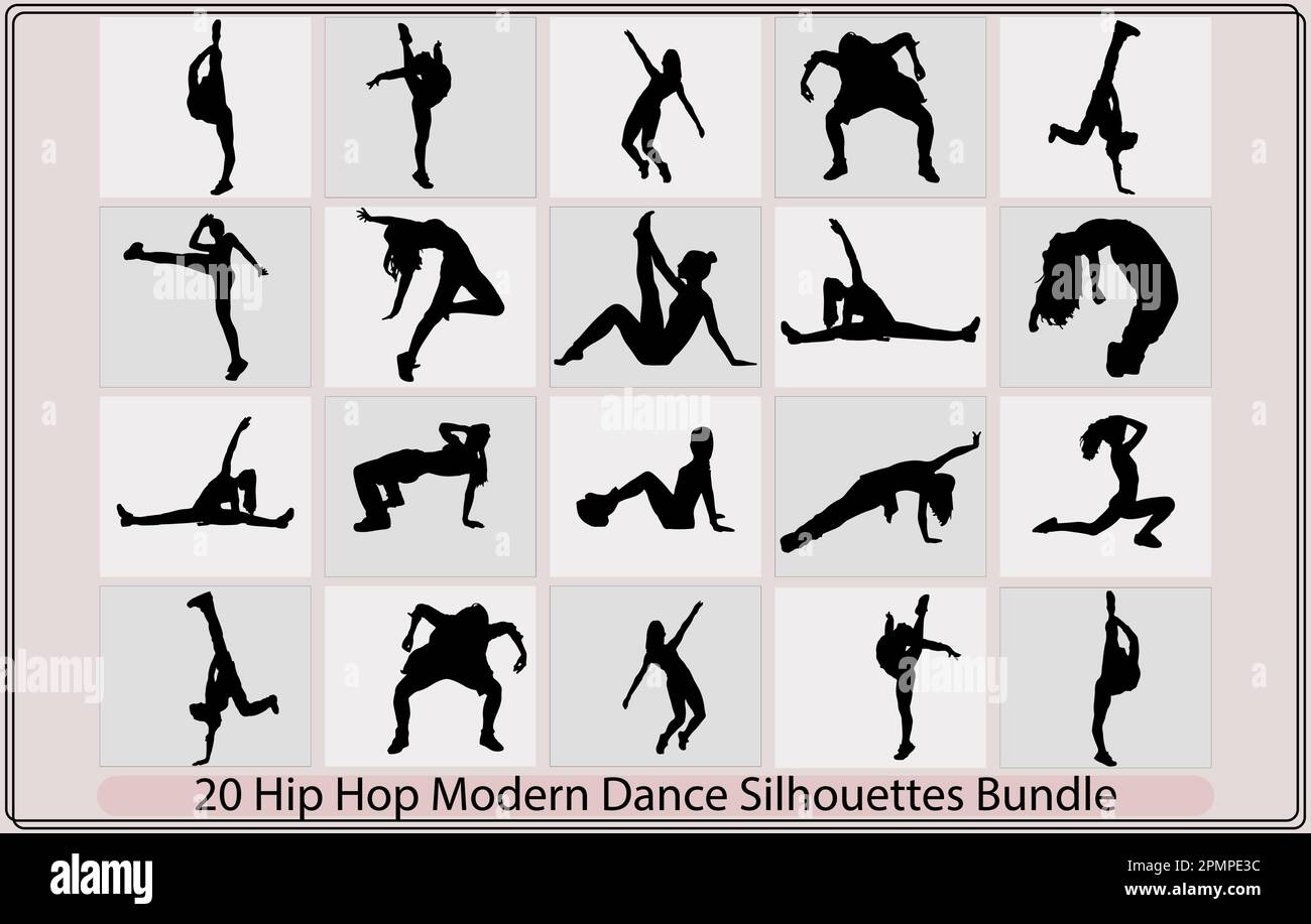 Urban dance class Stock Vector Images - Alamy