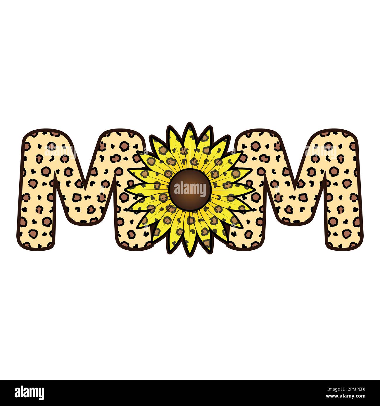 Mom leopard Sunflower, Leopard sunflower mom, Sunflower Leopard Mom ...