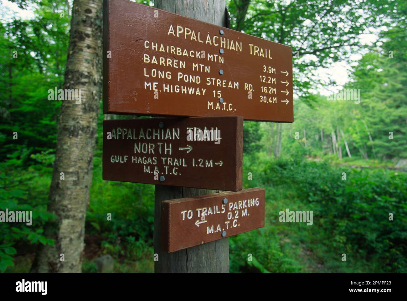 Appalachian trail maine hi-res stock photography and images - Alamy