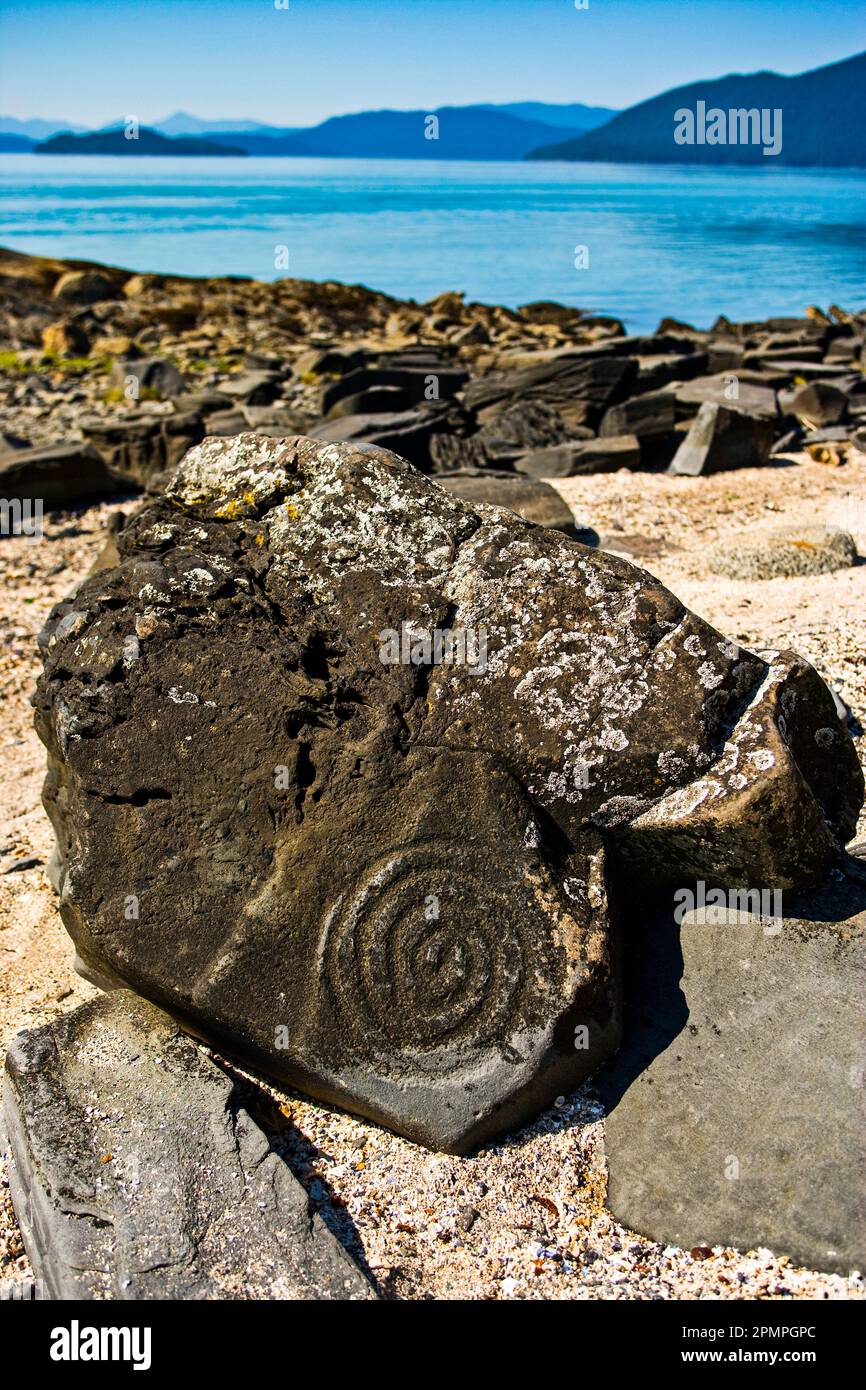 Alaska petroglyph beach wrangell hi-res stock photography and images ...