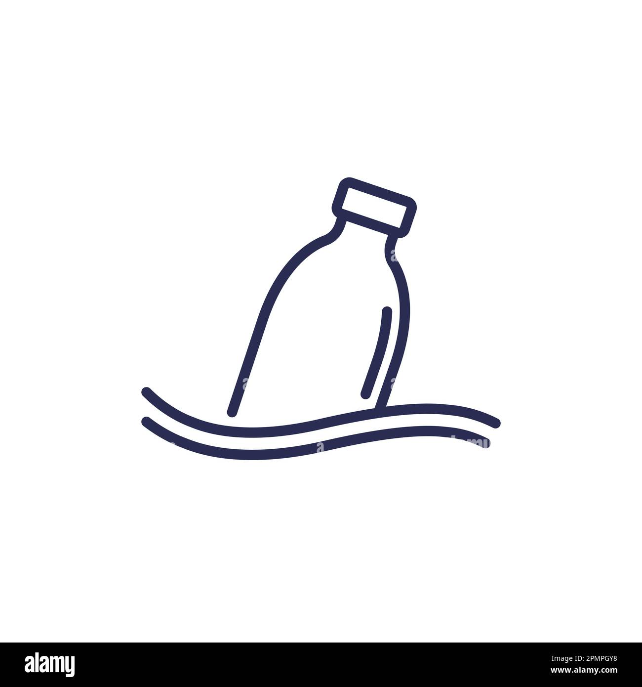 Ocean pollution plastic reuse Stock Vector Images - Alamy