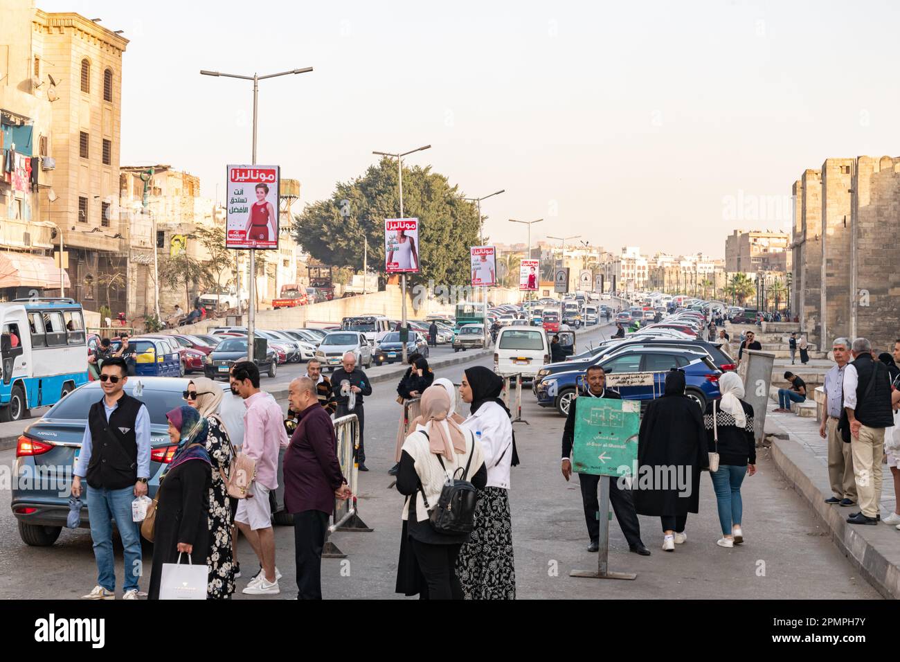 People walking in the streets of Cairo in Egypt Stock Photo - Alamy