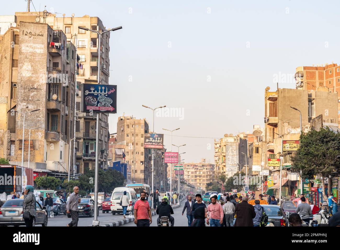 People walking in the streets of Cairo in Egypt Stock Photo - Alamy
