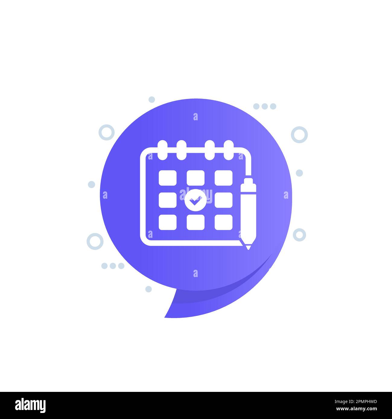 Edit schedule vector hi-res stock photography and images - Alamy