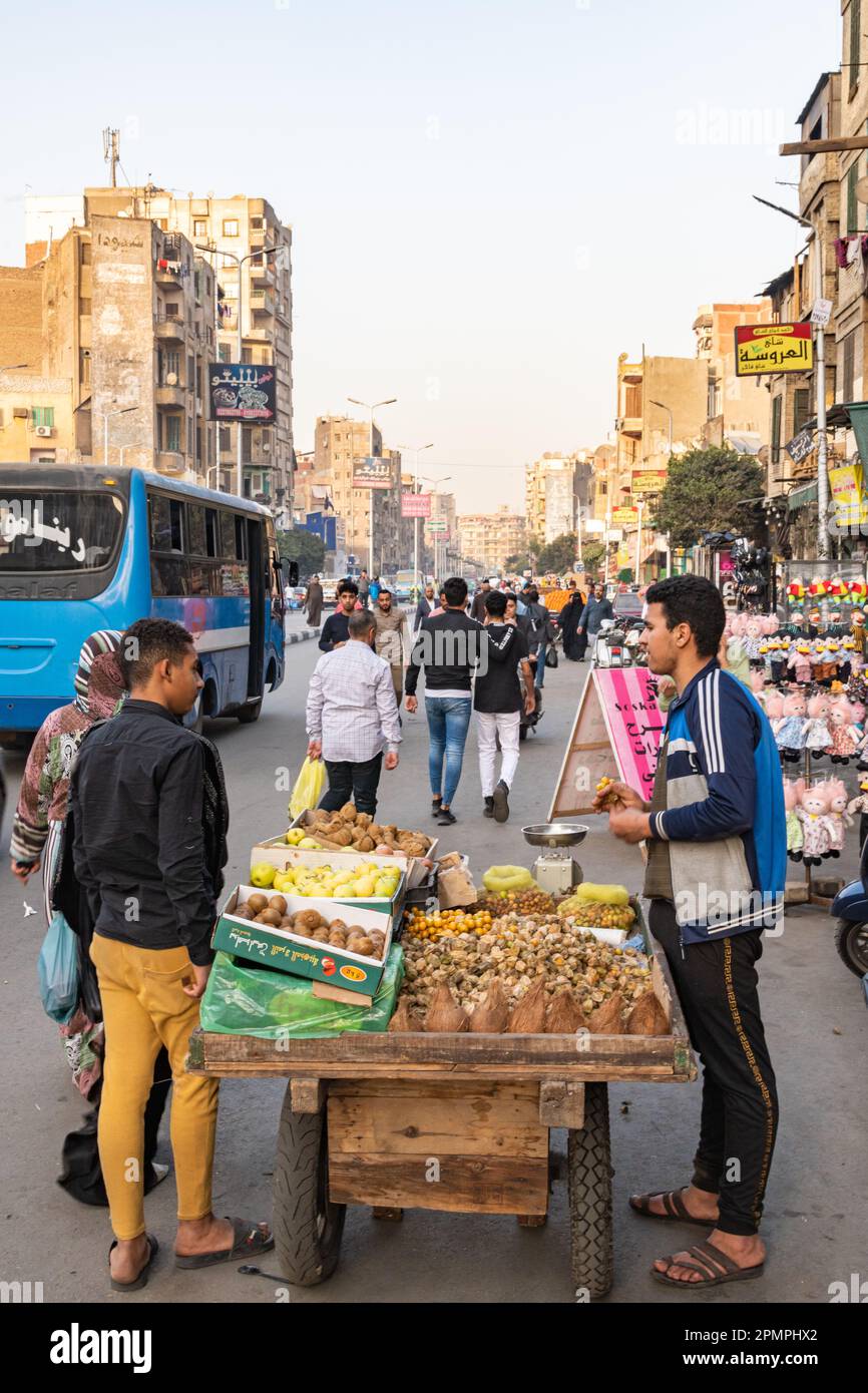People walking in the streets of Cairo in Egypt Stock Photo - Alamy