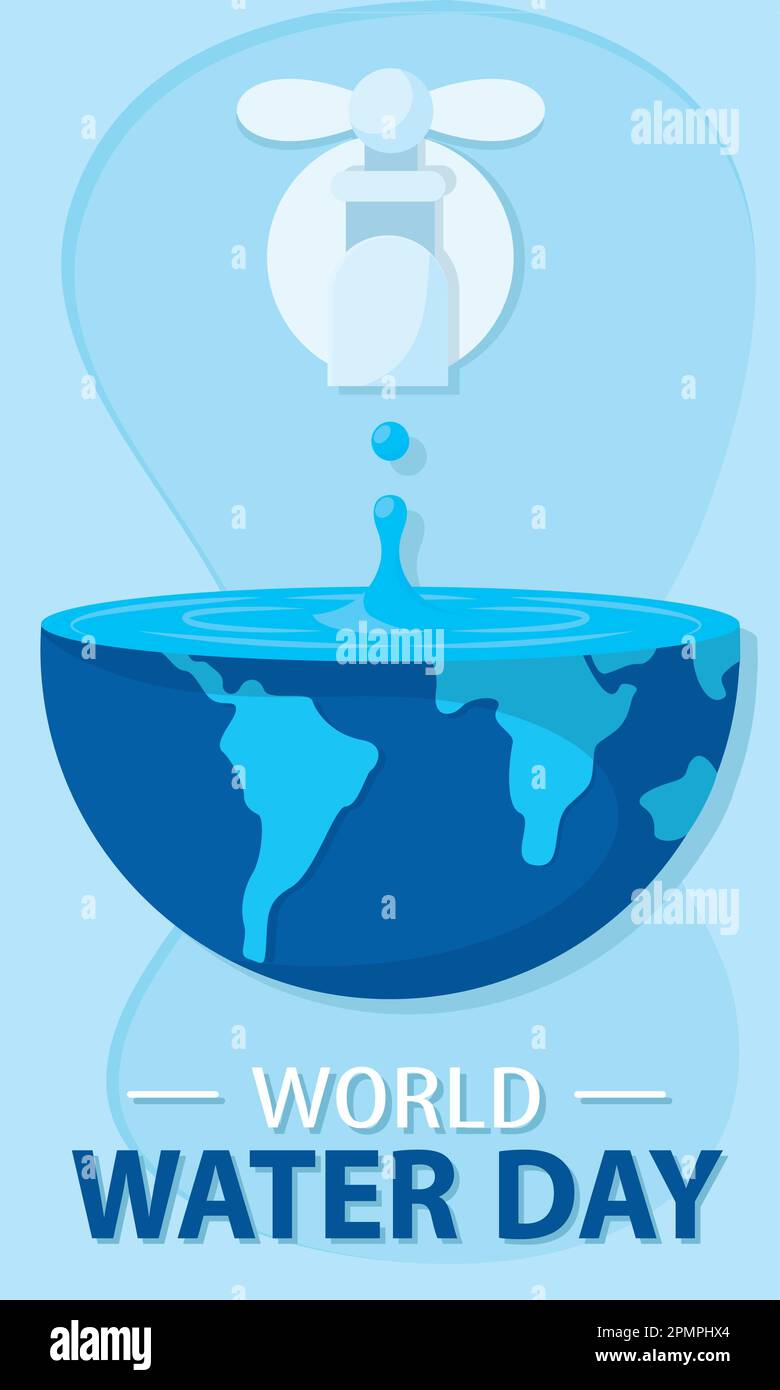 World Water Day Poster Background Vector Stock Vector Image And Art Alamy