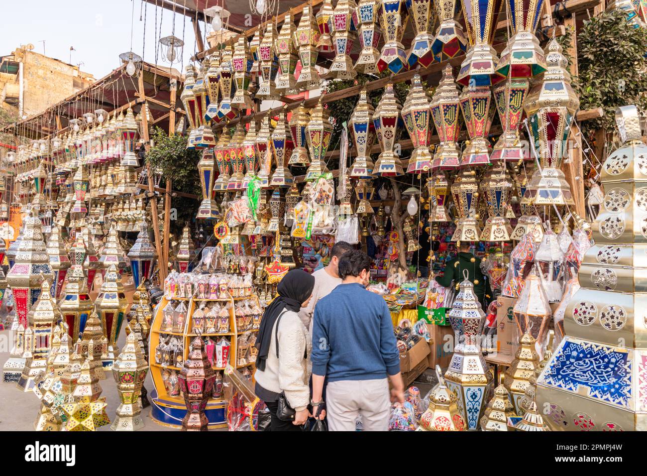 People walking in the streets of Cairo in Egypt Stock Photo - Alamy