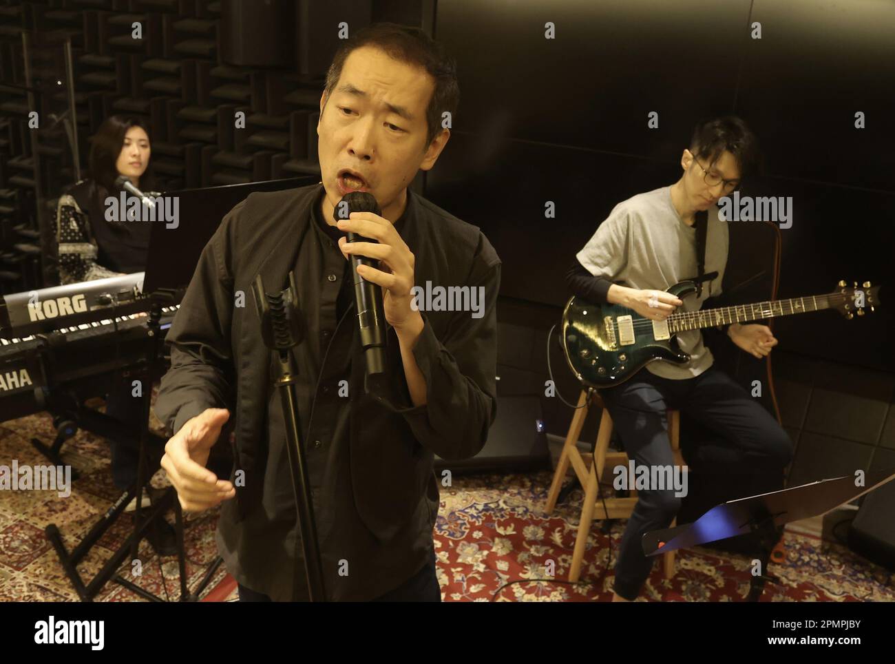 The Farewell Comeback Tour band rehearsal, at Chan Friend Studio in ...