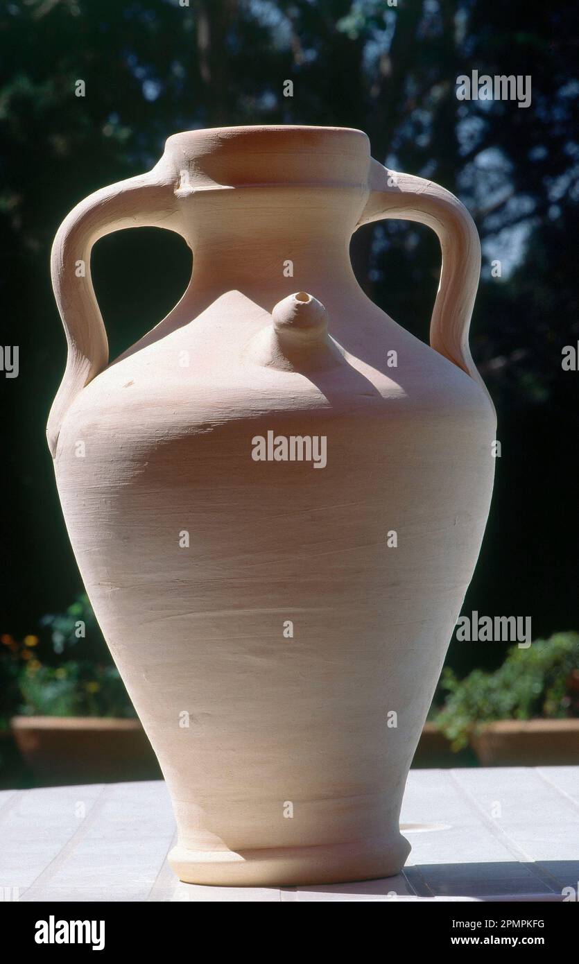 BOTIJA O CANTARA CON DOS ASAS CUELLO CORTO Y BOCA MUY ANCHA - ARTE ...