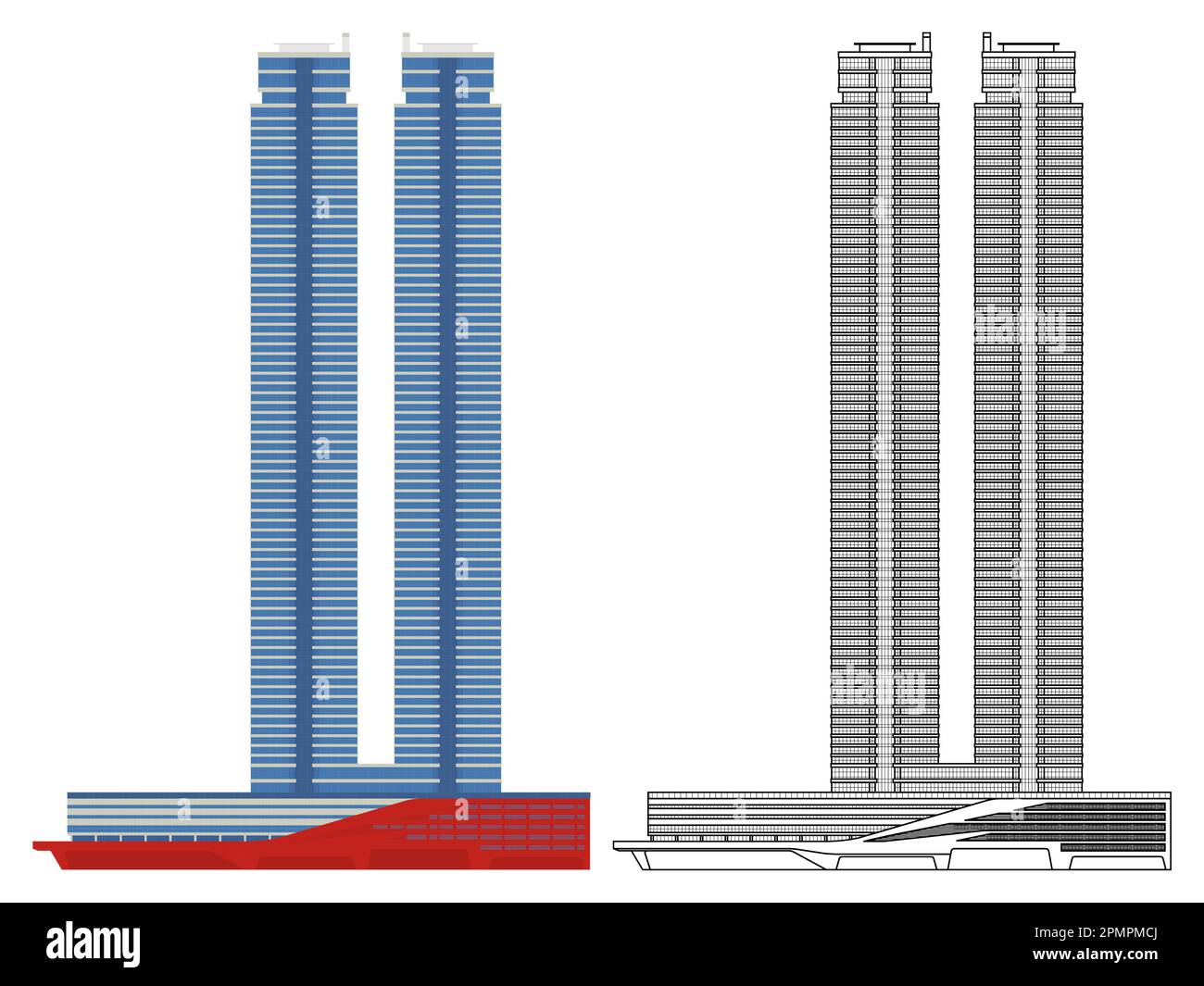 Brazil santa catarina camboriu view Cut Out Stock Images & Pictures - Alamy