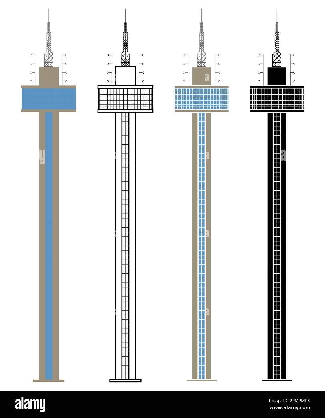 Famous Tower in Belem, Para, Brazil Stock Vector Image & Art - Alamy