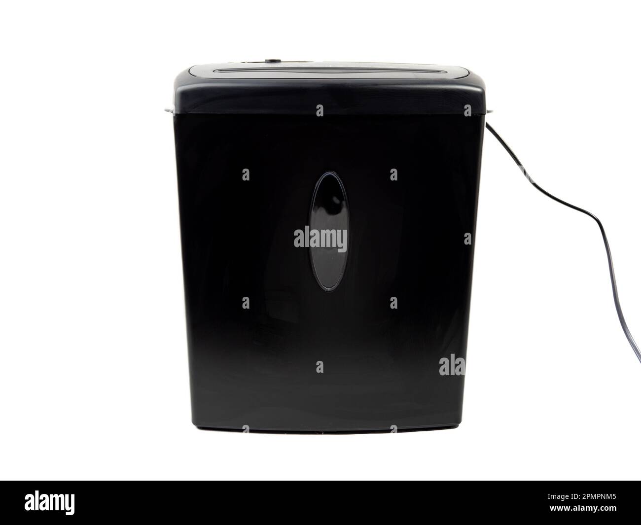 Paper and CD shredder. Stationery Document Shredder. Close-up Stock ...