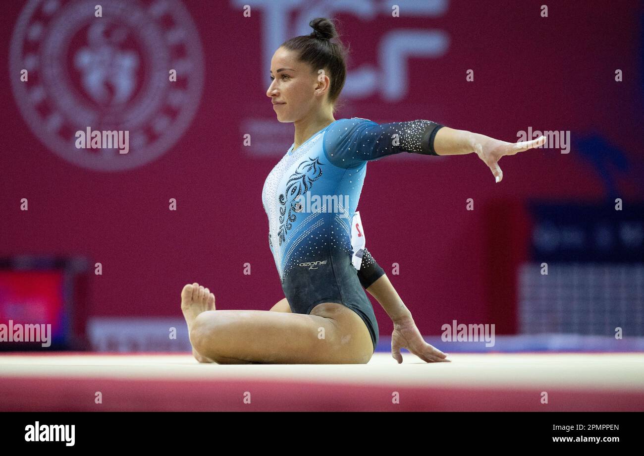 Antalya, Turkey. 14th Apr, 2023. Gymnastics: European Championship ...