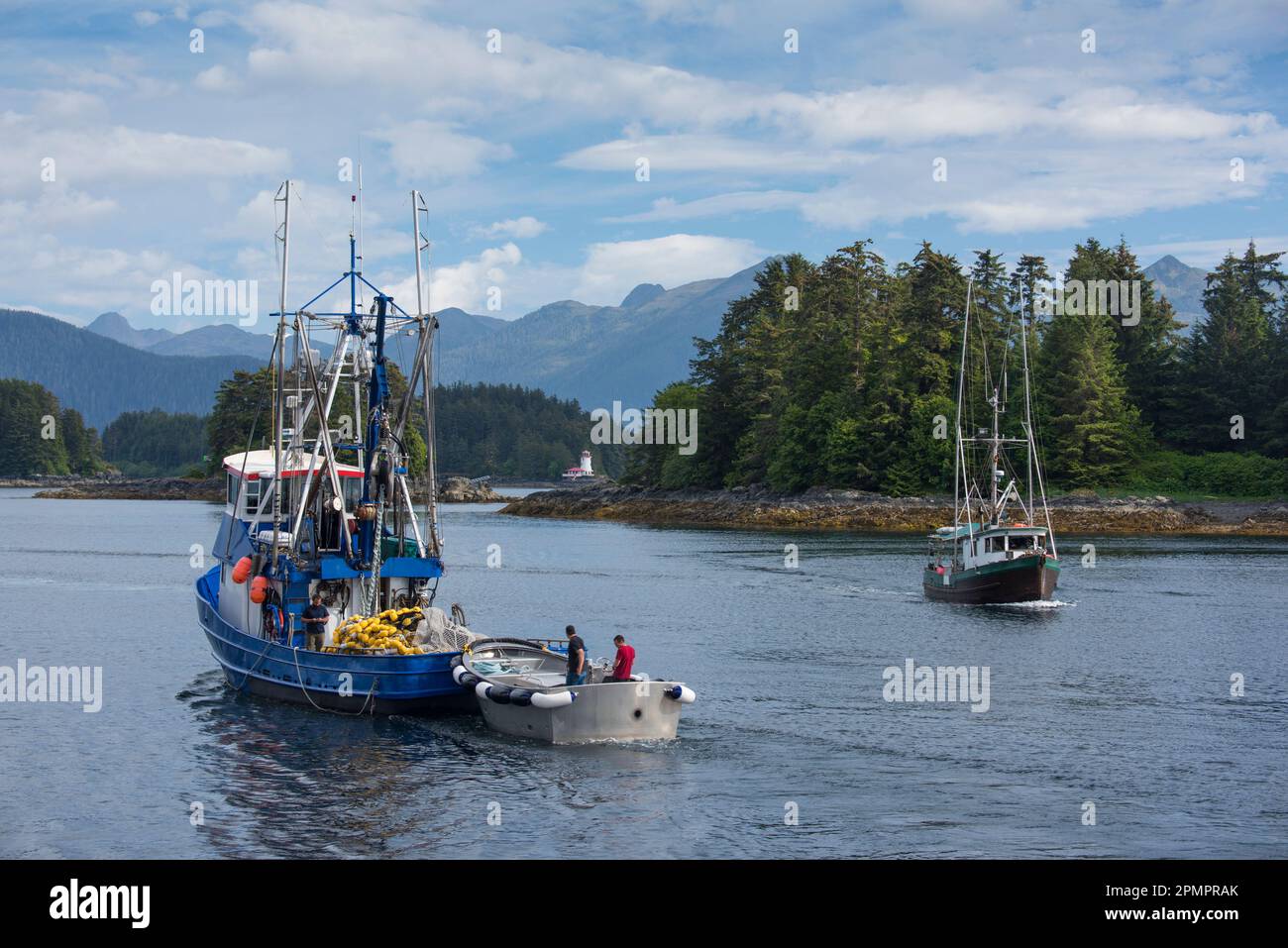 Alaska sitka boats harbor hi-res stock photography and images - Alamy