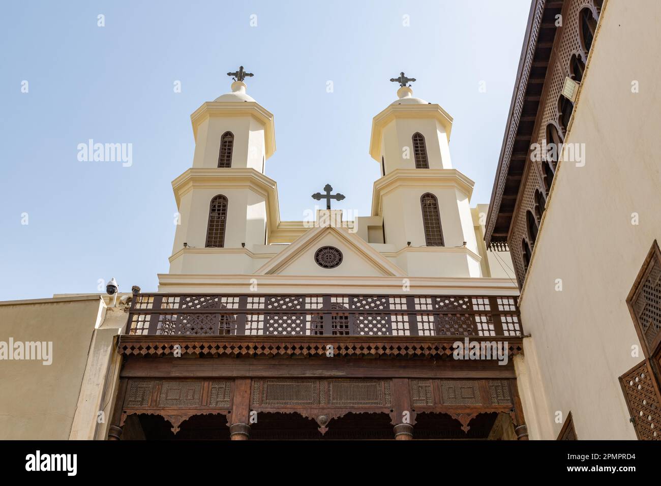 The Hanging Church in Coptic Cairo in Cairo, Egypt Stock Photo - Alamy