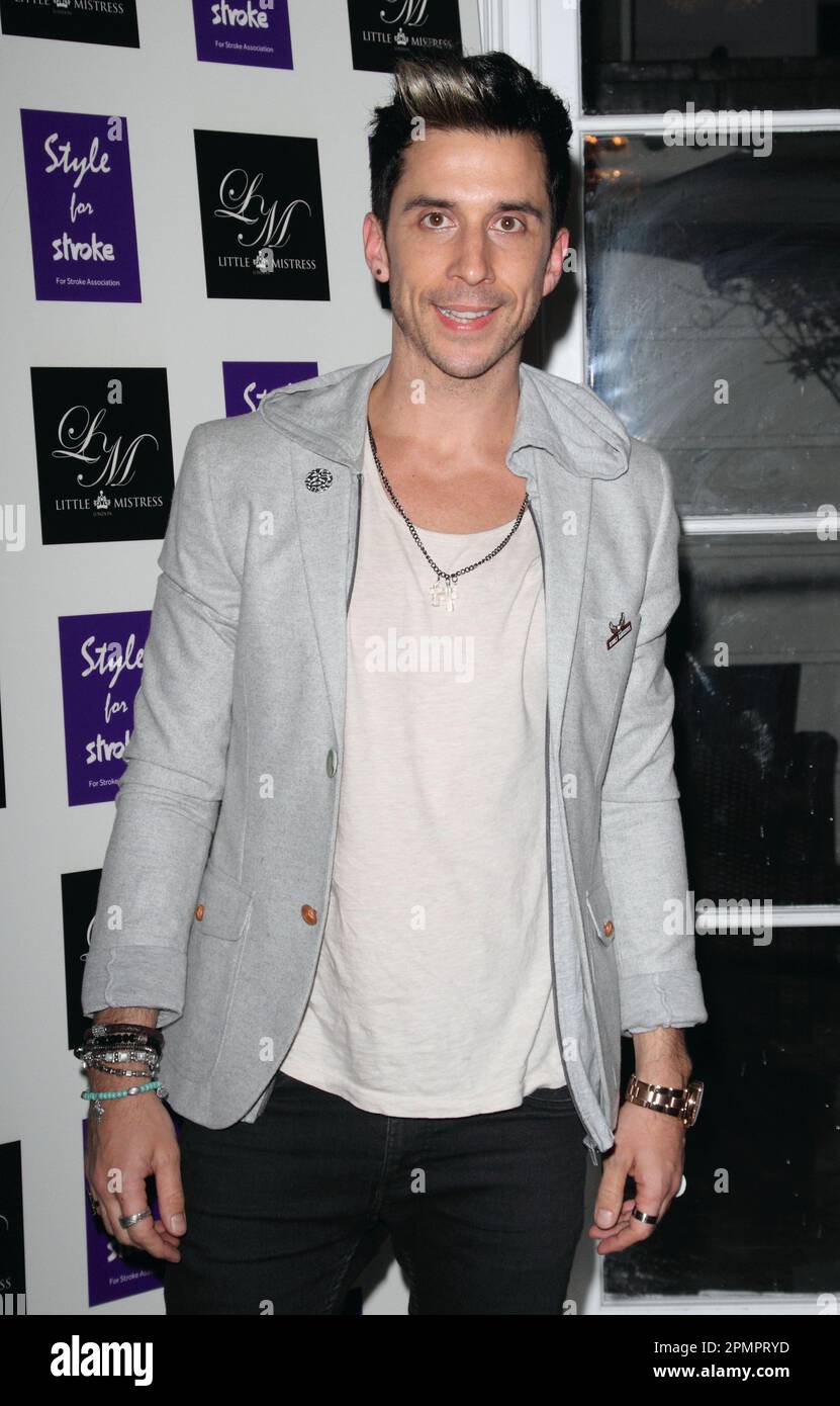 London. UK. Russell Kane at the Style for Stroke Launch Party. Inside ...