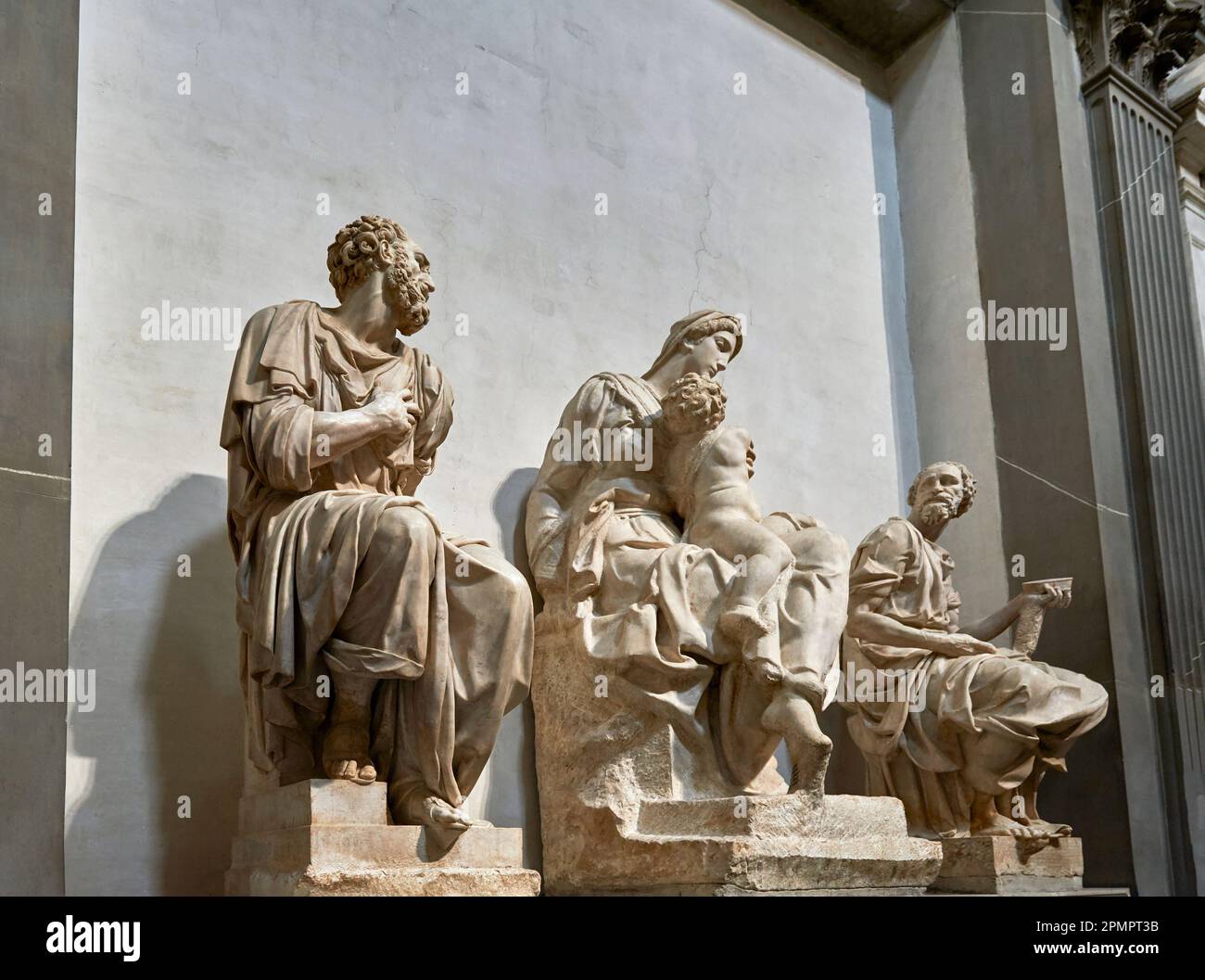Impressive interior of Medici chapel in Florence, Italy Stock Photo - Alamy