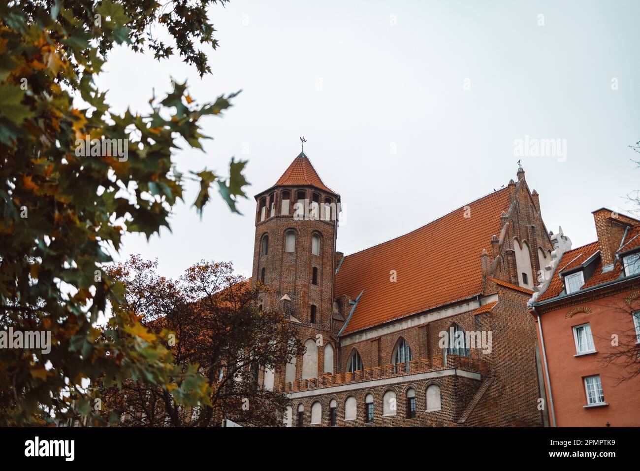 Gdansk Old town. Autumn city landscape Stock Photo - Alamy