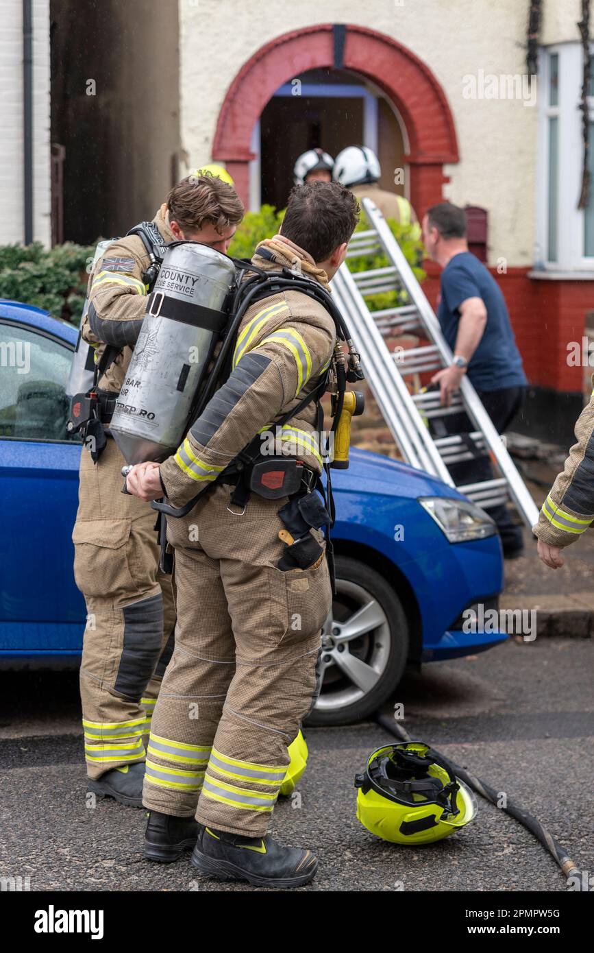 Westborough Road, Westcliff on Sea, Essex, UK. 14th Apr, 2023. Three ...