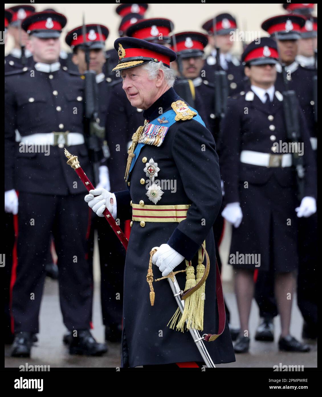 Charles iii 200th sovereign's parade hi-res stock photography and ...