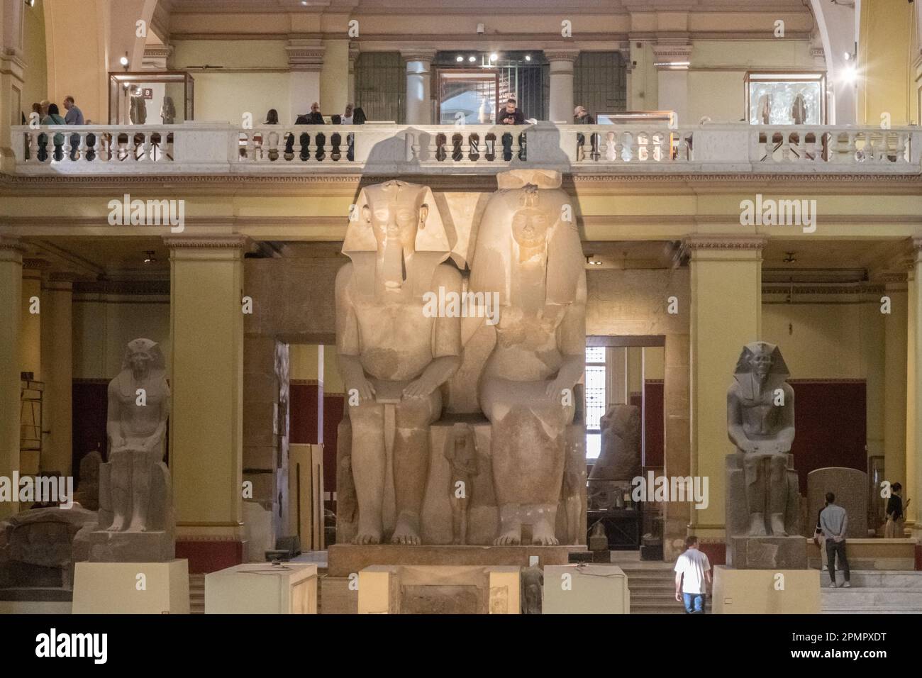 Inside museum egyptian antiquities hi-res stock photography and images ...