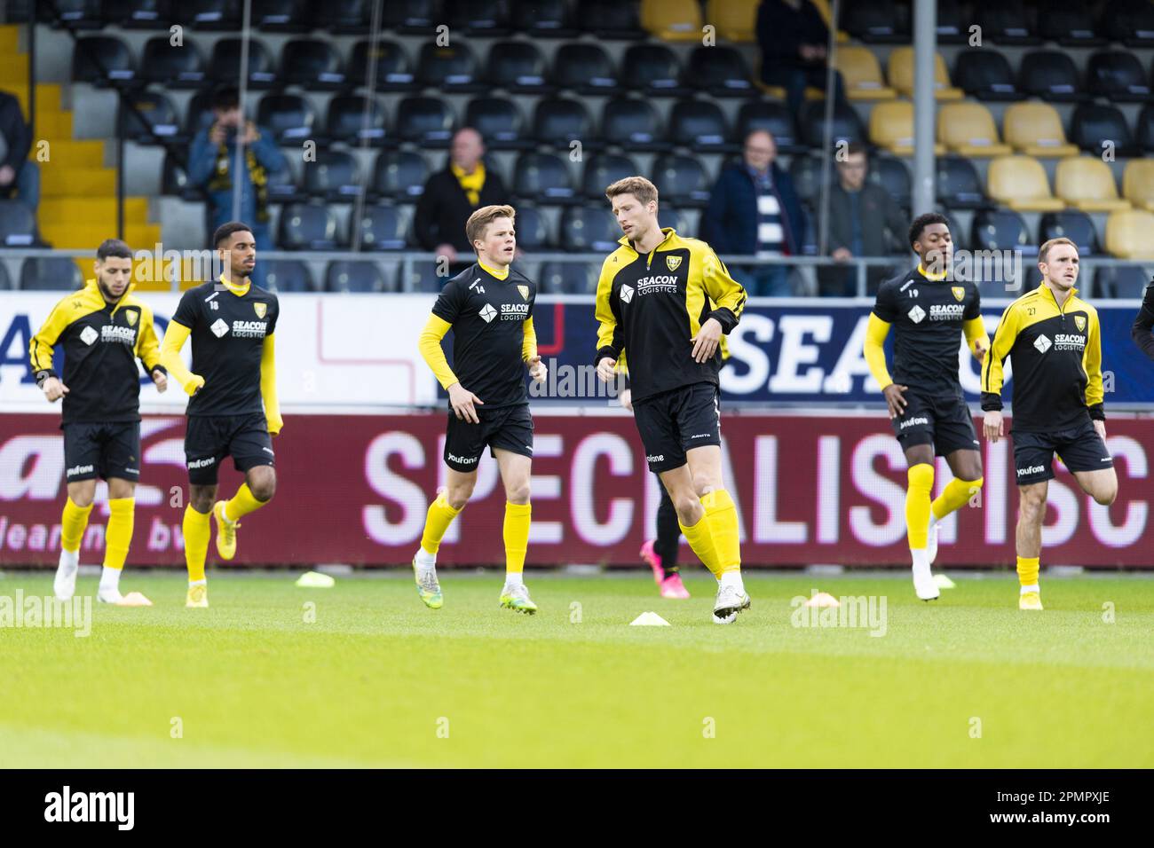 Venlo, Nederland. 14th Apr, 2023. VENLO, 14-04-2023, Stadium ÔDe KoelÕ ...
