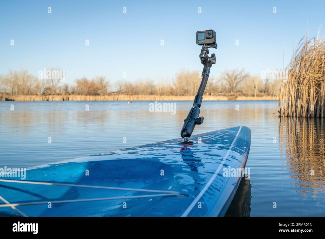 Fort Collins, CO, USA - April 6, 2023: GoPro 10 action camera mounted ...