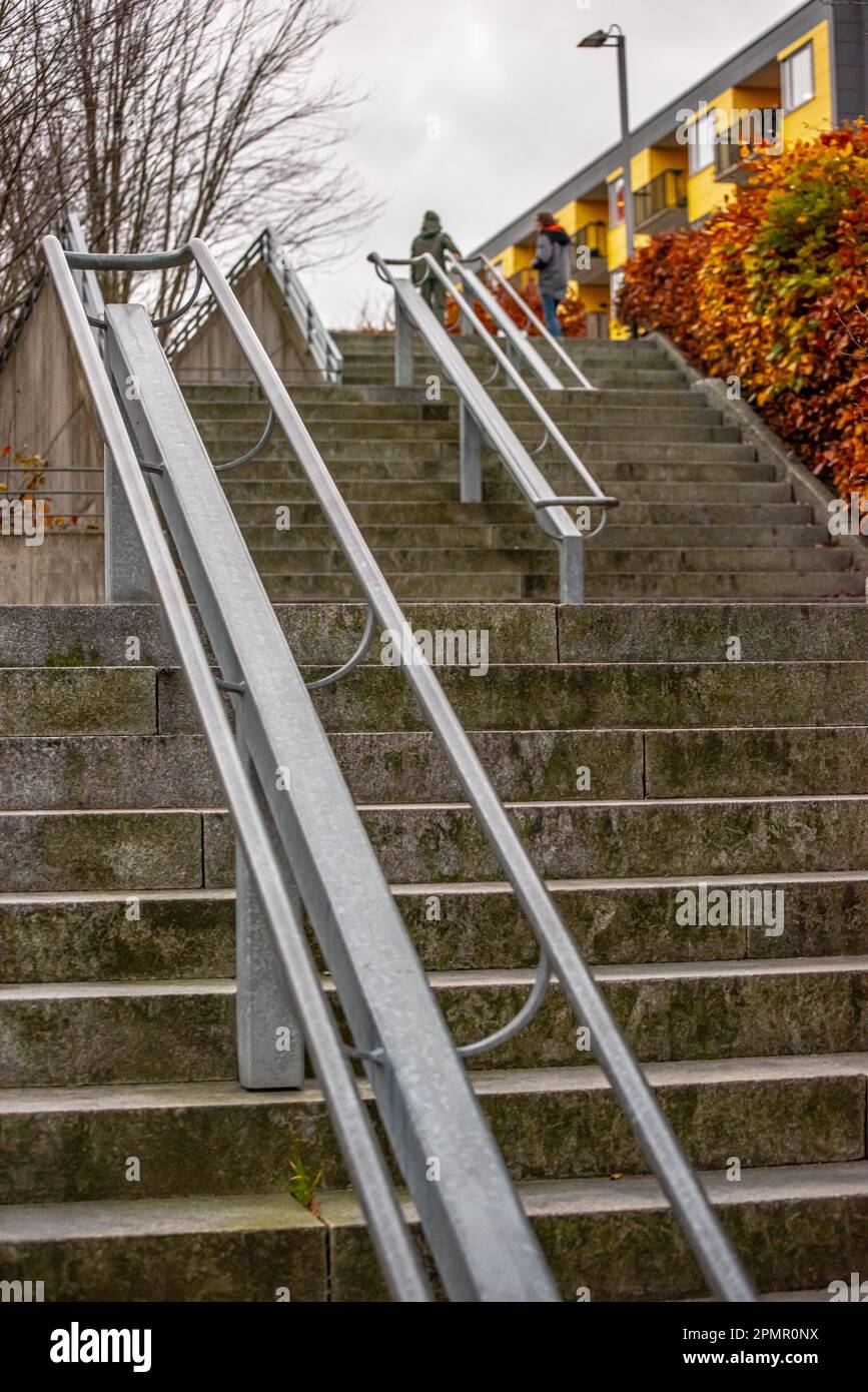 Old person, hand rails hi-res stock photography and images - Alamy