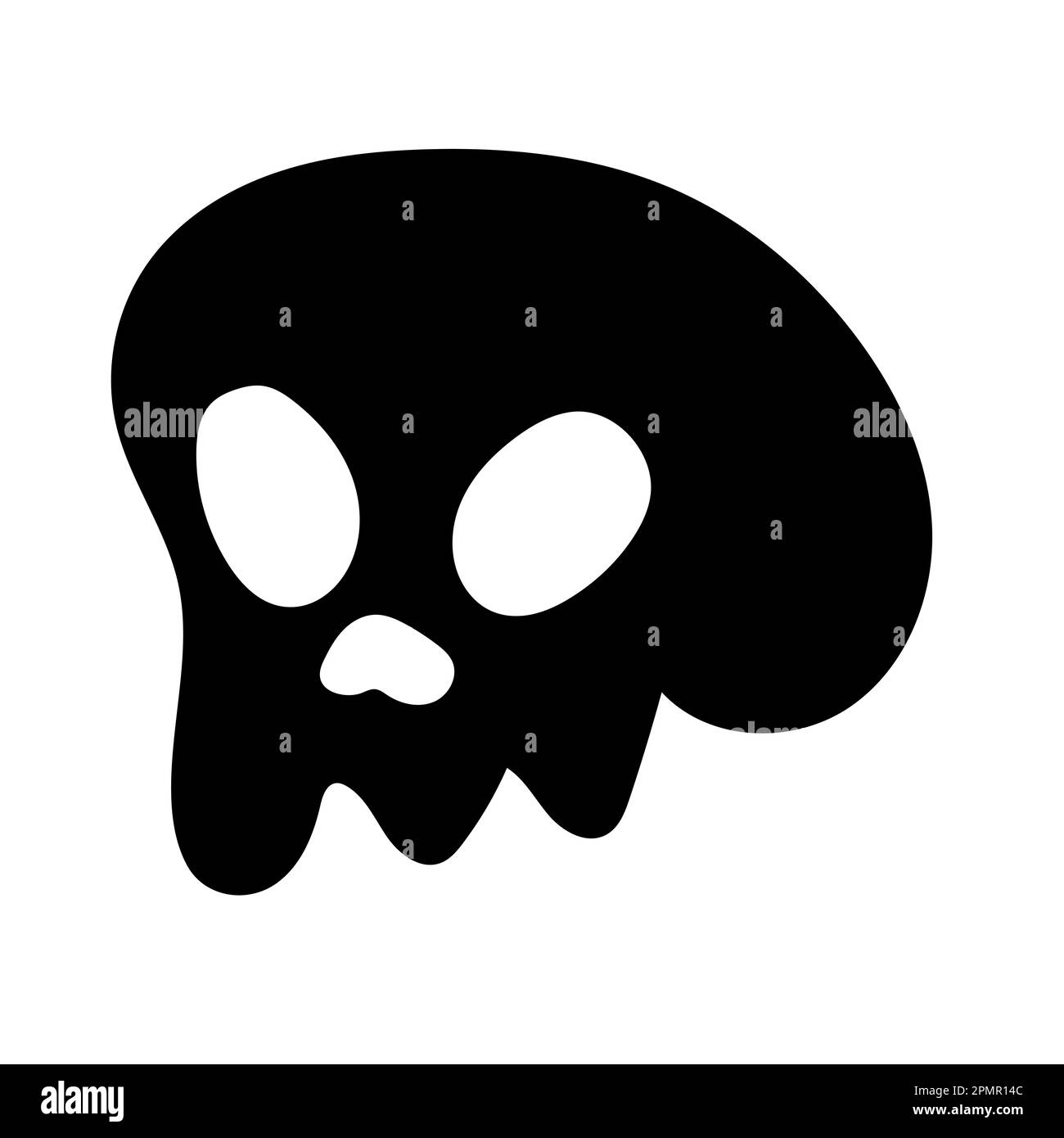 Scull vector icon set. Skeleton illustration symbol collection ...