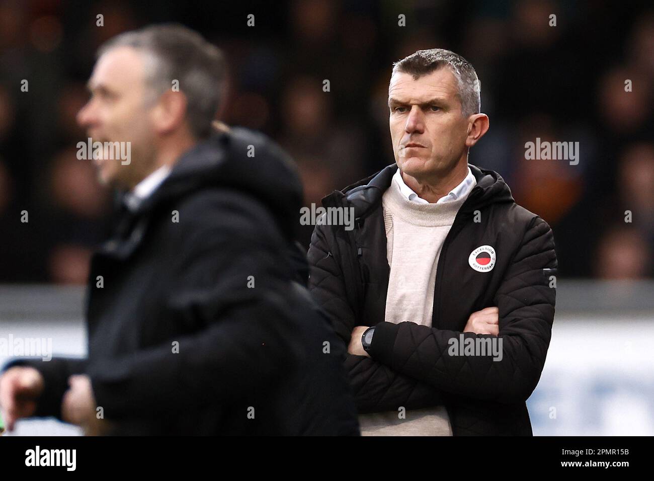 Zwolle, Netherlands. 14th Apr, 2023. ROTTERDAM - sbv Excelsior coach ...