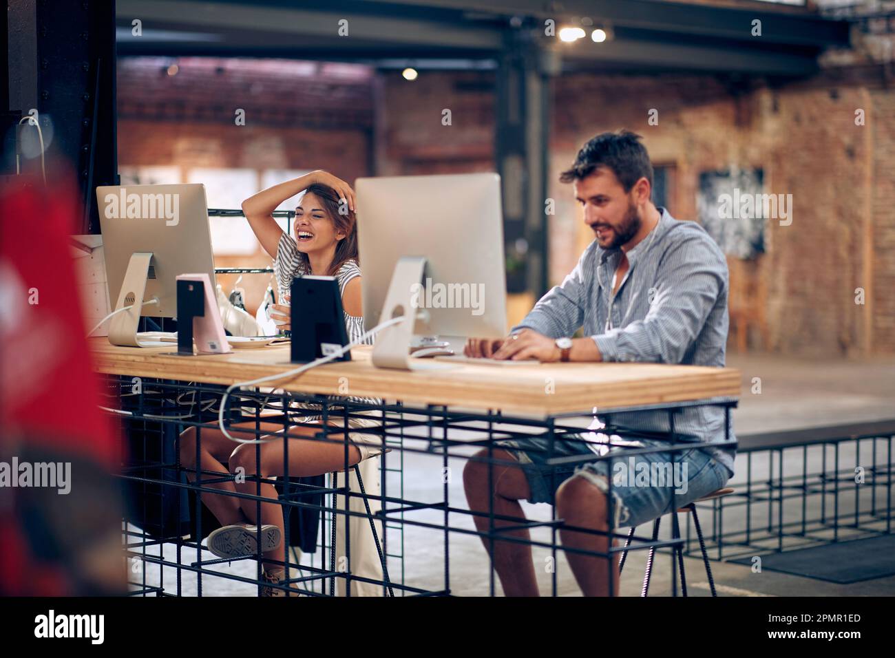 Graphic designer office computers hi-res stock photography and images ...