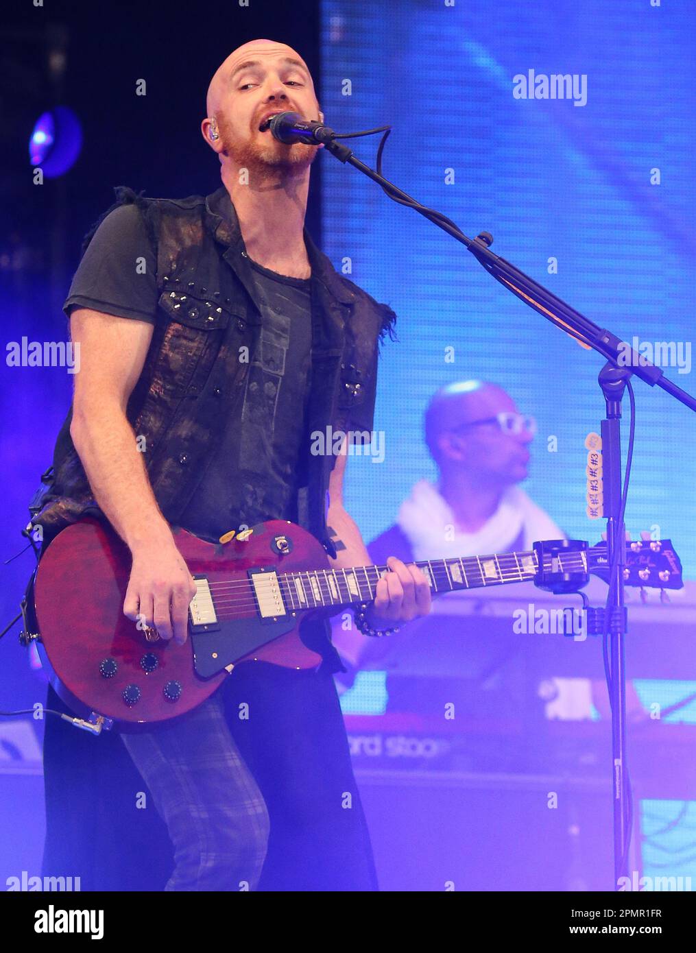 File photo dated 13/07/13 of Mark Sheehan from The Script on the main ...