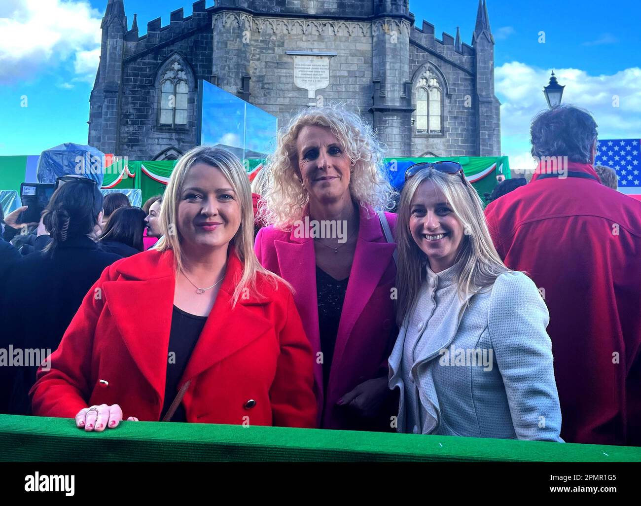 (left to right) Councillor Donna Sheridan, Sinead Caffrey Blaine and ...