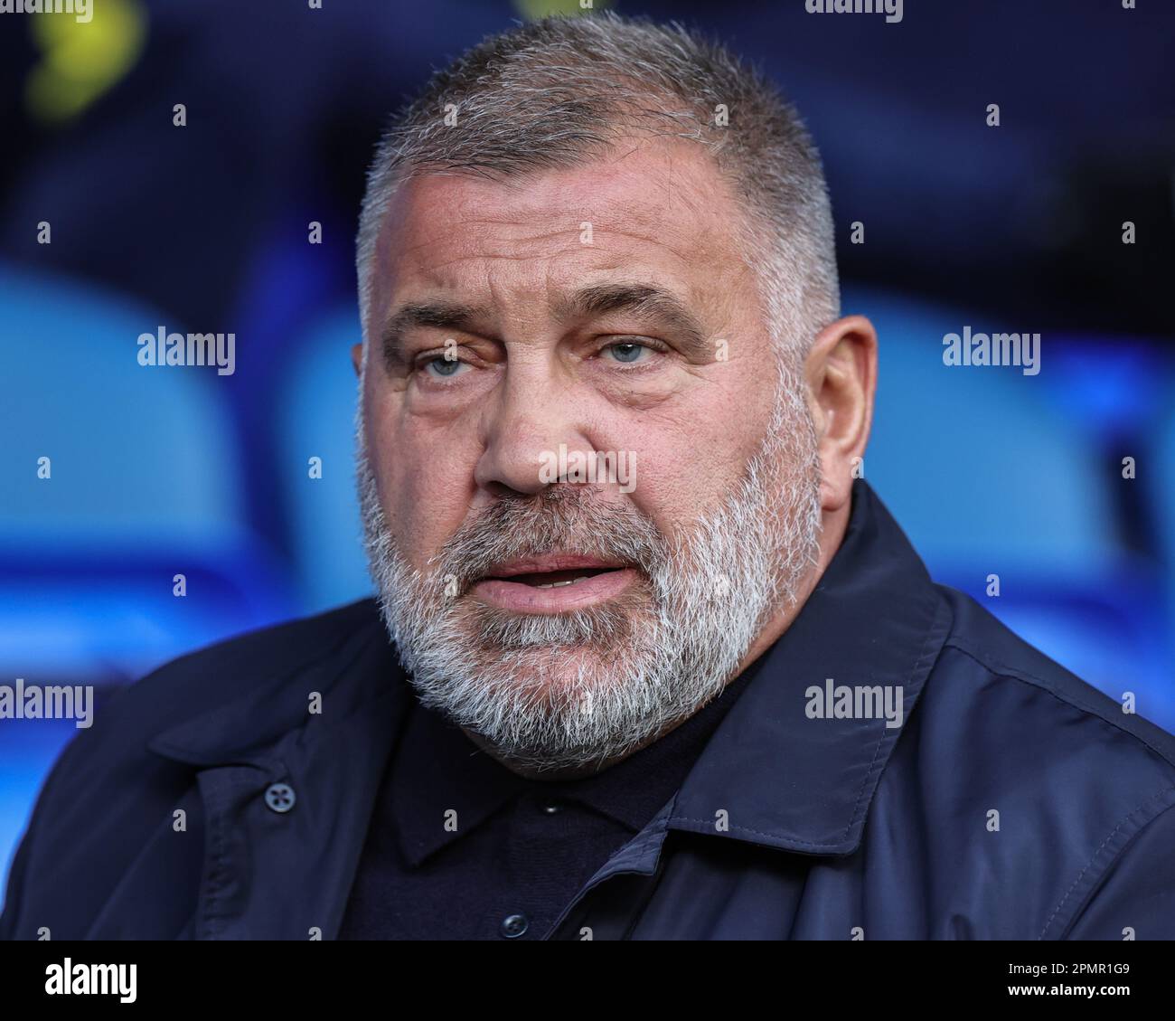 Shaun Wane England rugby league head coach being interviewed by Sky ...