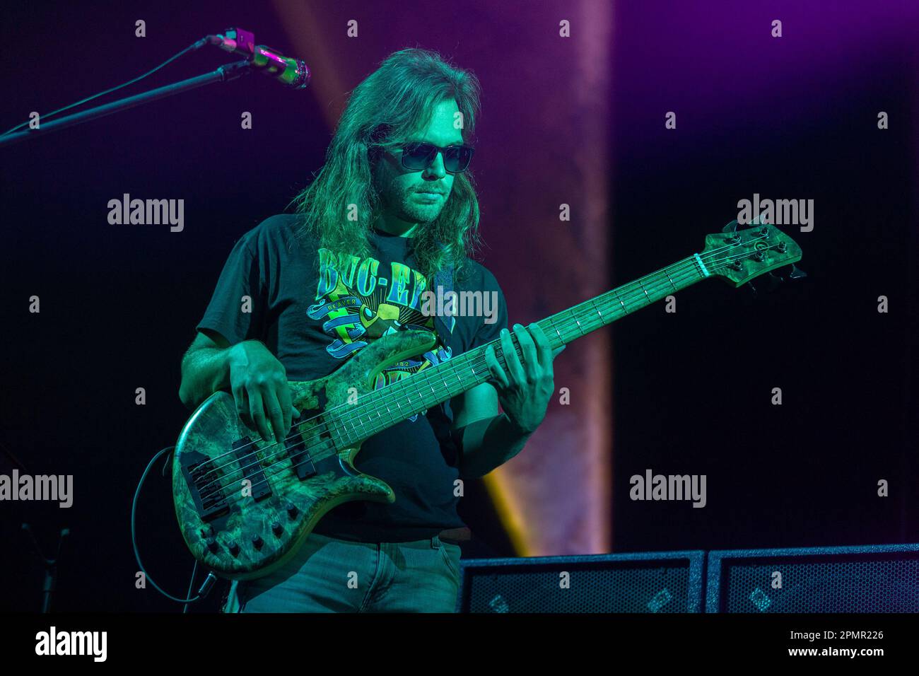 Madison, USA. 13th Apr, 2023. Trevor Weekz of Goose at The Sylvee on ...