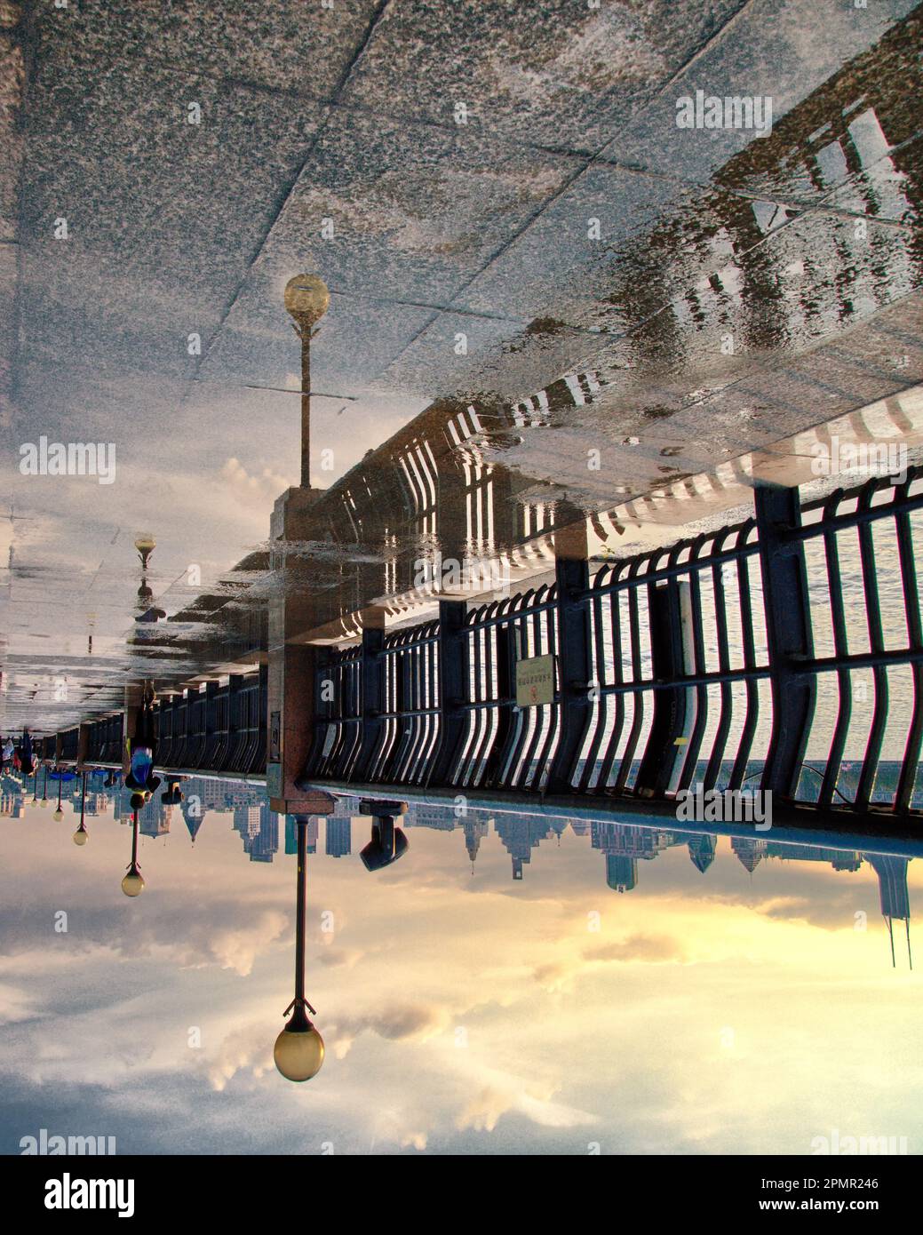 Reflections of Lujiazui Stock Photo - Alamy