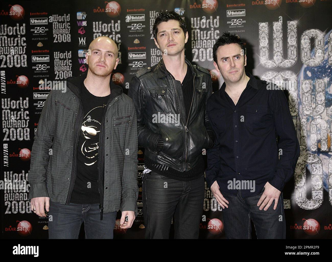 File photo dated 09/11/08 of (left to right) Mark Sheehan, Danny O ...