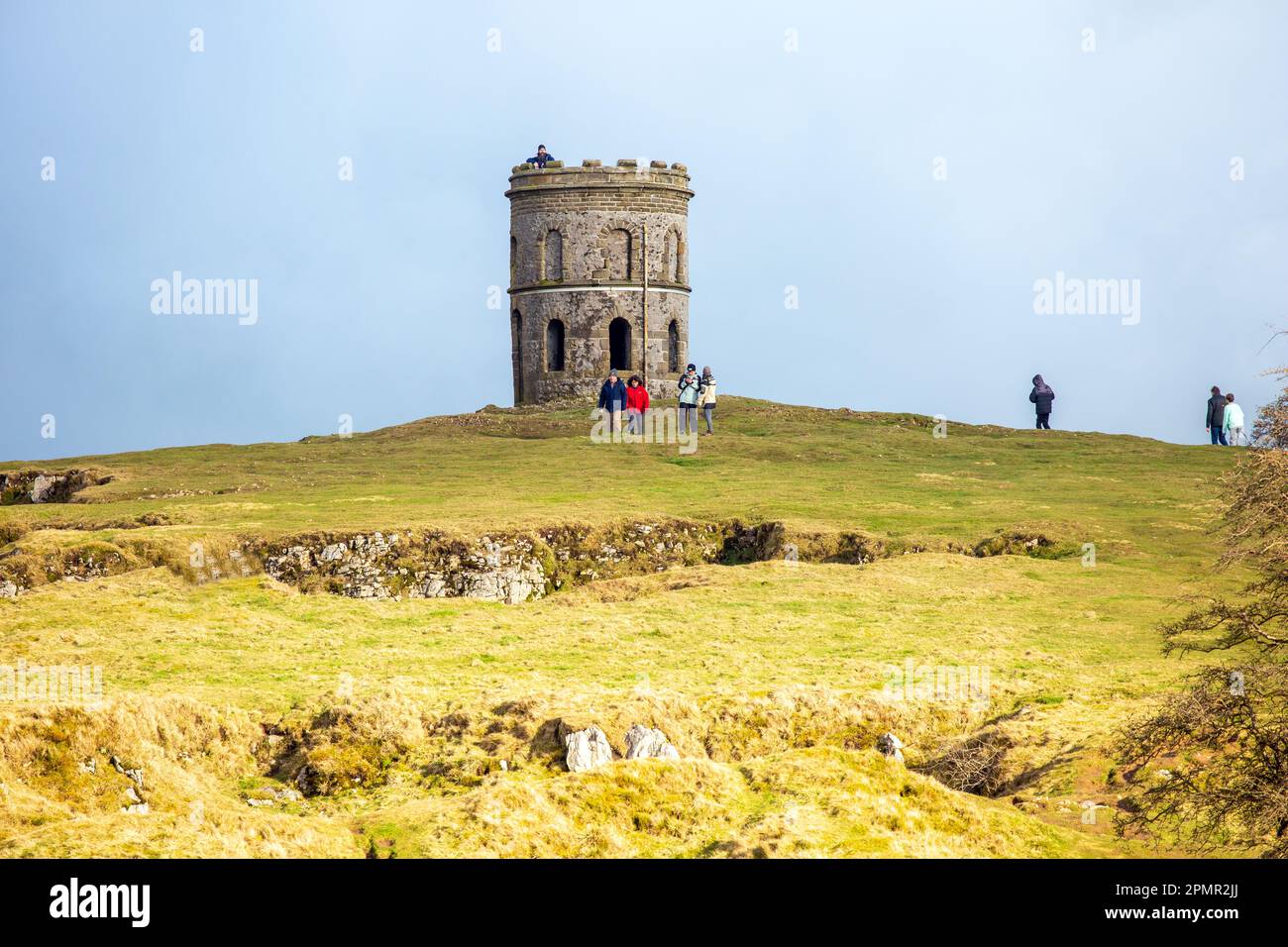 Solomon's Temple, also known as Grinlow Tower, is a Victorian folly on ...