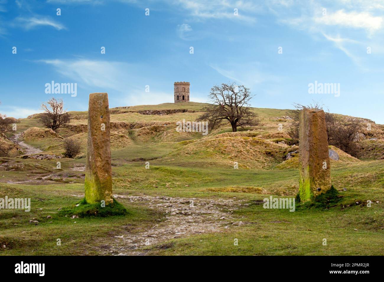 Solomon's Temple, also known as Grinlow Tower, is a Victorian folly on ...
