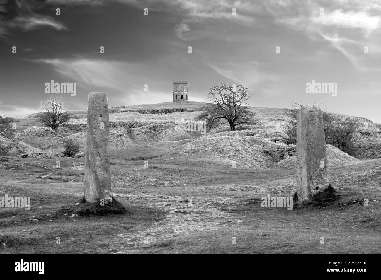 Solomon's Temple, also known as Grinlow Tower, is a Victorian folly on ...