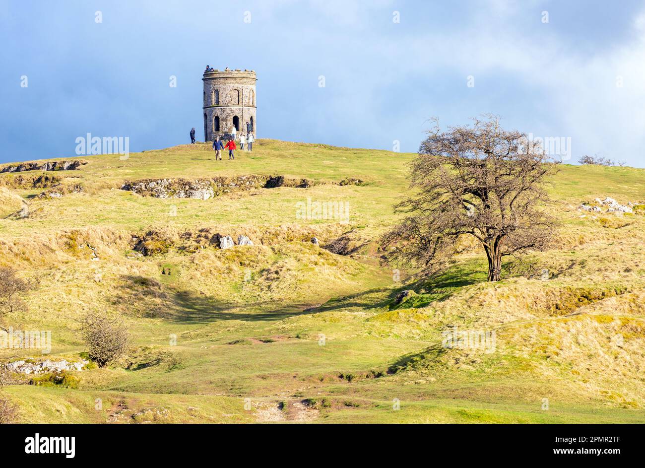 Solomon's Temple, also known as Grinlow Tower, is a Victorian folly on ...