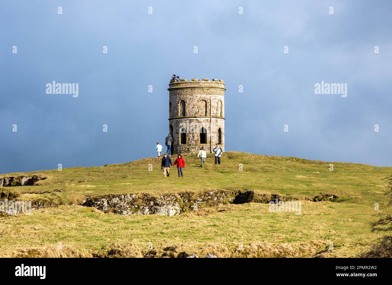 Solomon's Temple, also known as Grinlow Tower, is a Victorian folly on ...