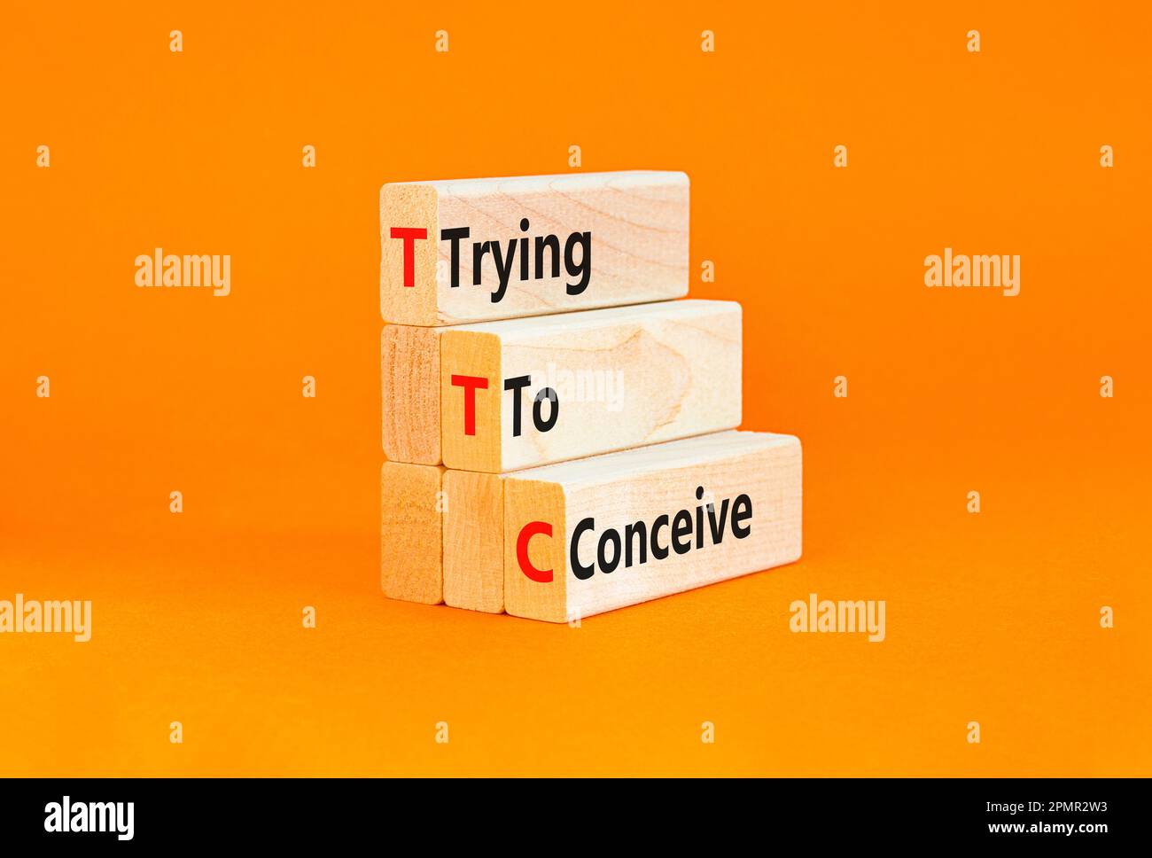 TTC trying to conceive symbol. Concept words TTC trying to conceive on ...