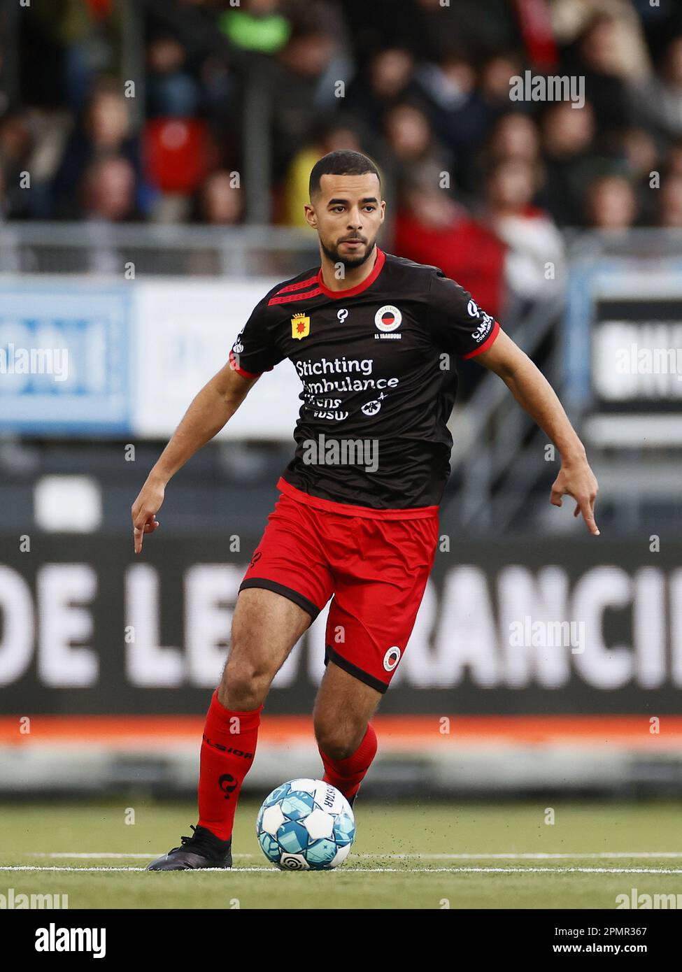 Zwolle, Netherlands. 14th Apr, 2023. ROTTERDAM - Redouan El Yaakoubi of ...