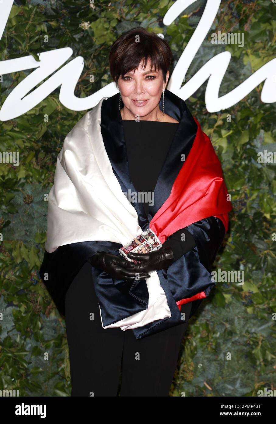 Kris Jenner attends The Fashion Awards 2021 at Royal Albert Hall in ...