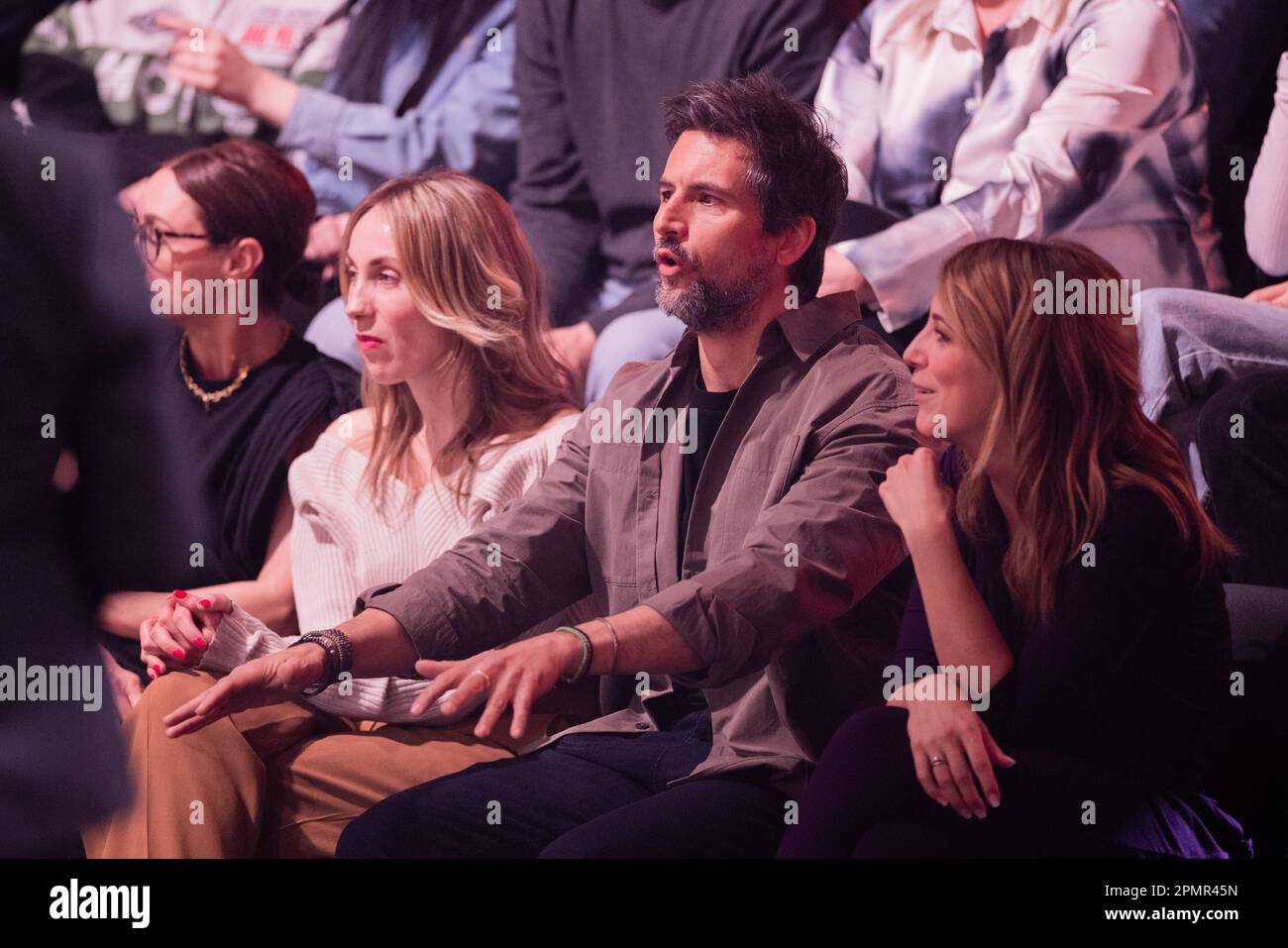 Cologne, Germany. 14th Apr, 2023. Tom Beck, actor, follows the RTL ...